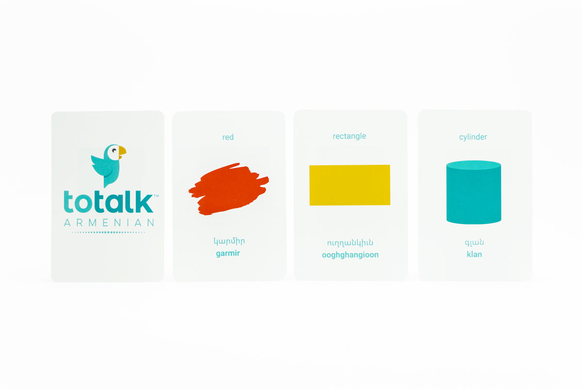 Flashcards - Colors, Shapes & Numbers – ToTalk Armenian